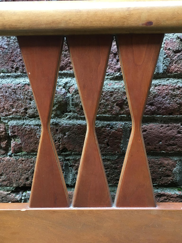 John Stuart Bow Tie King Size Headboard at 1stDibs