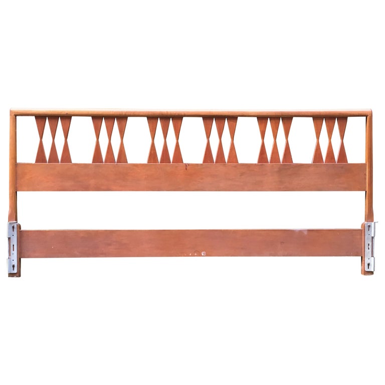 John Stuart Bow Tie King Size Headboard at 1stDibs