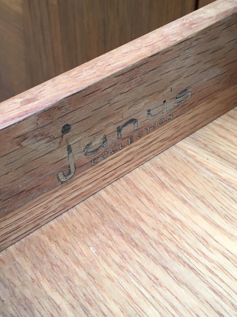 John Stuart Janus Collection Walnut Dresser at 1stDibs