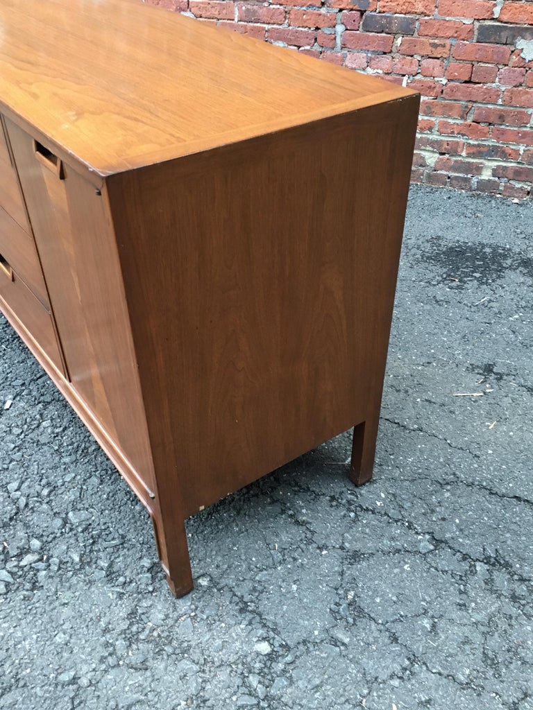 John Stuart Janus Collection Walnut Dresser at 1stDibs