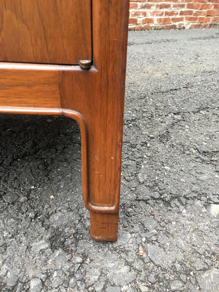 John Stuart Janus Collection Walnut Dresser at 1stDibs