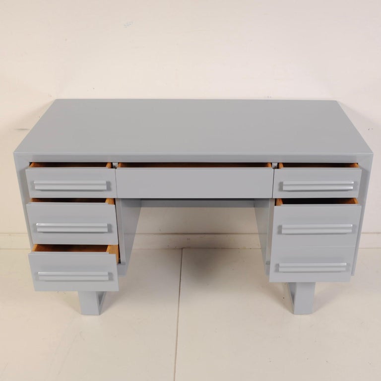 John Stuart Midcentury Lacquered Desk at 1stDibs