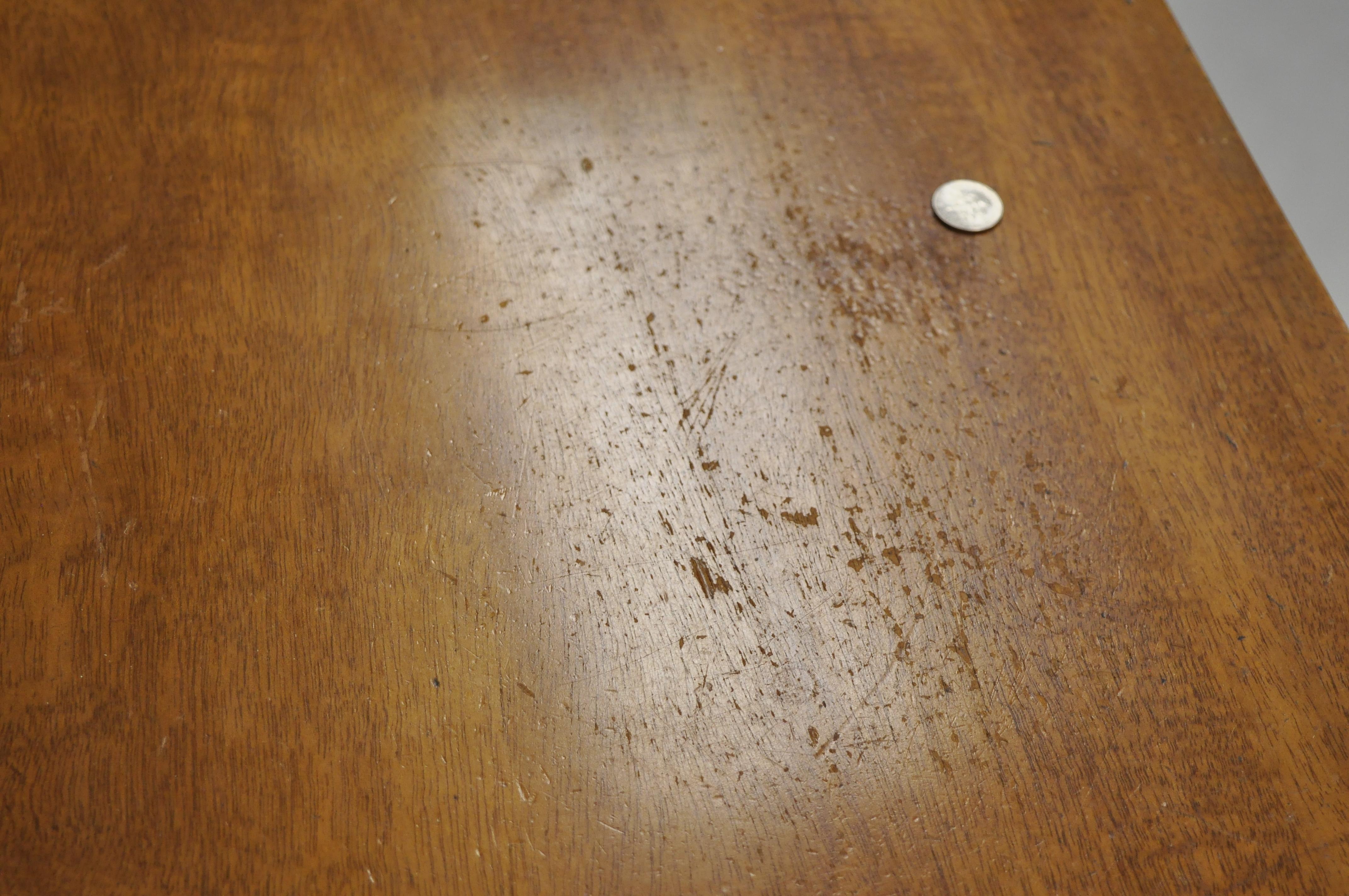 John Stuart Mid-Century Modern Art Deco Birch Dresser with Sculpted ...