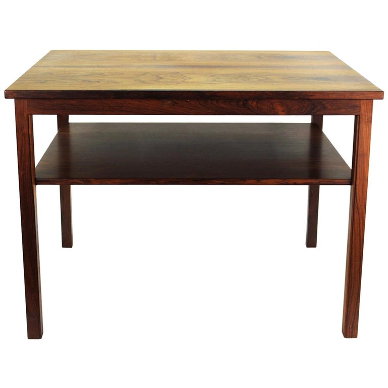 John Stuart Mid-Century Modern Side Tables with Two Levels at 1stDibs