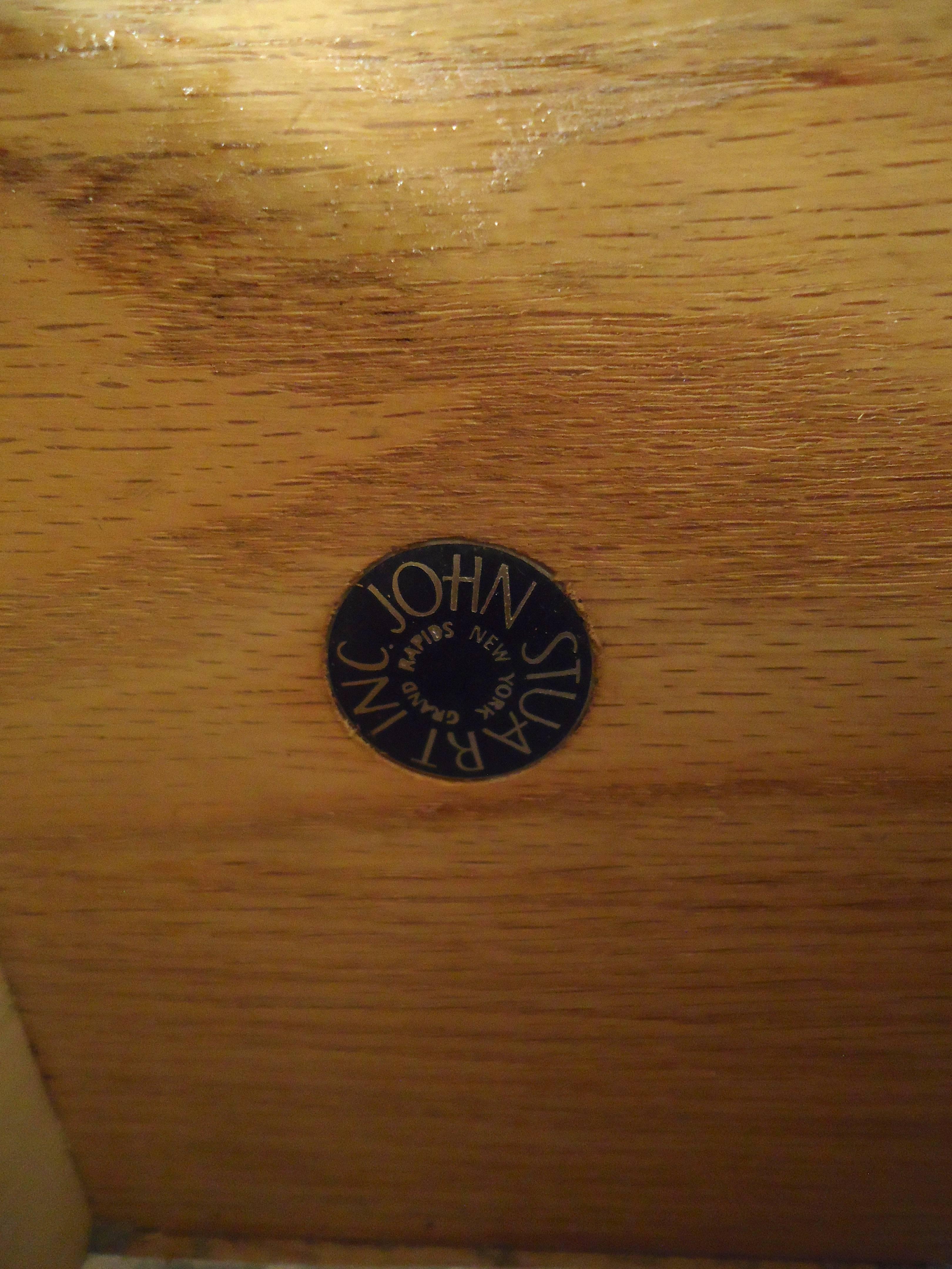 John Stuart Midcentury Desk For Sale at 1stDibs | john stuart desk