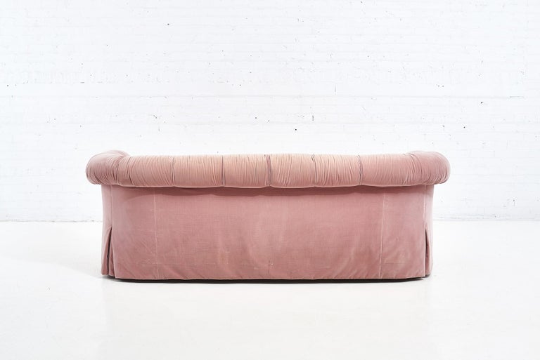 John Stuart Pink Sofa, 1988 at 1stDibs