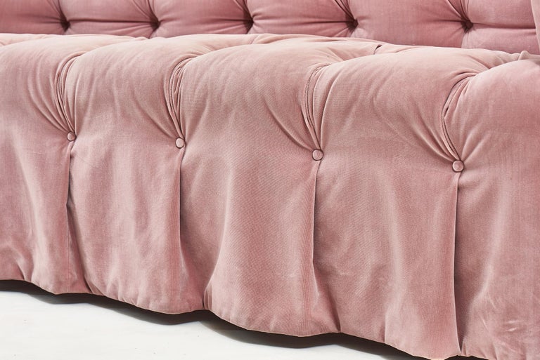 John Stuart Pink Sofa, 1988 at 1stDibs