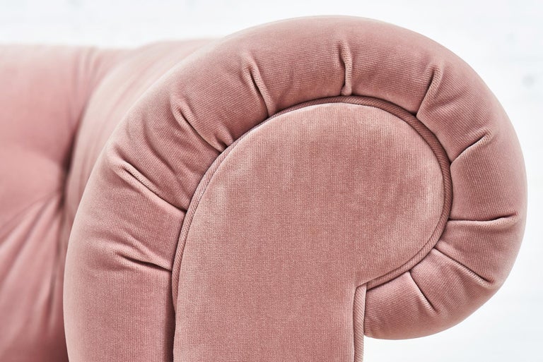 John Stuart Pink Sofa, 1988 at 1stDibs