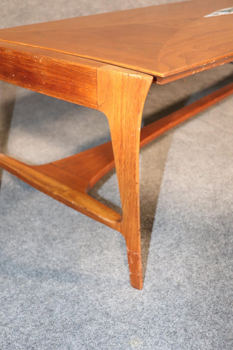 John Stuart Table w/ Tile Inlay For Sale at 1stDibs