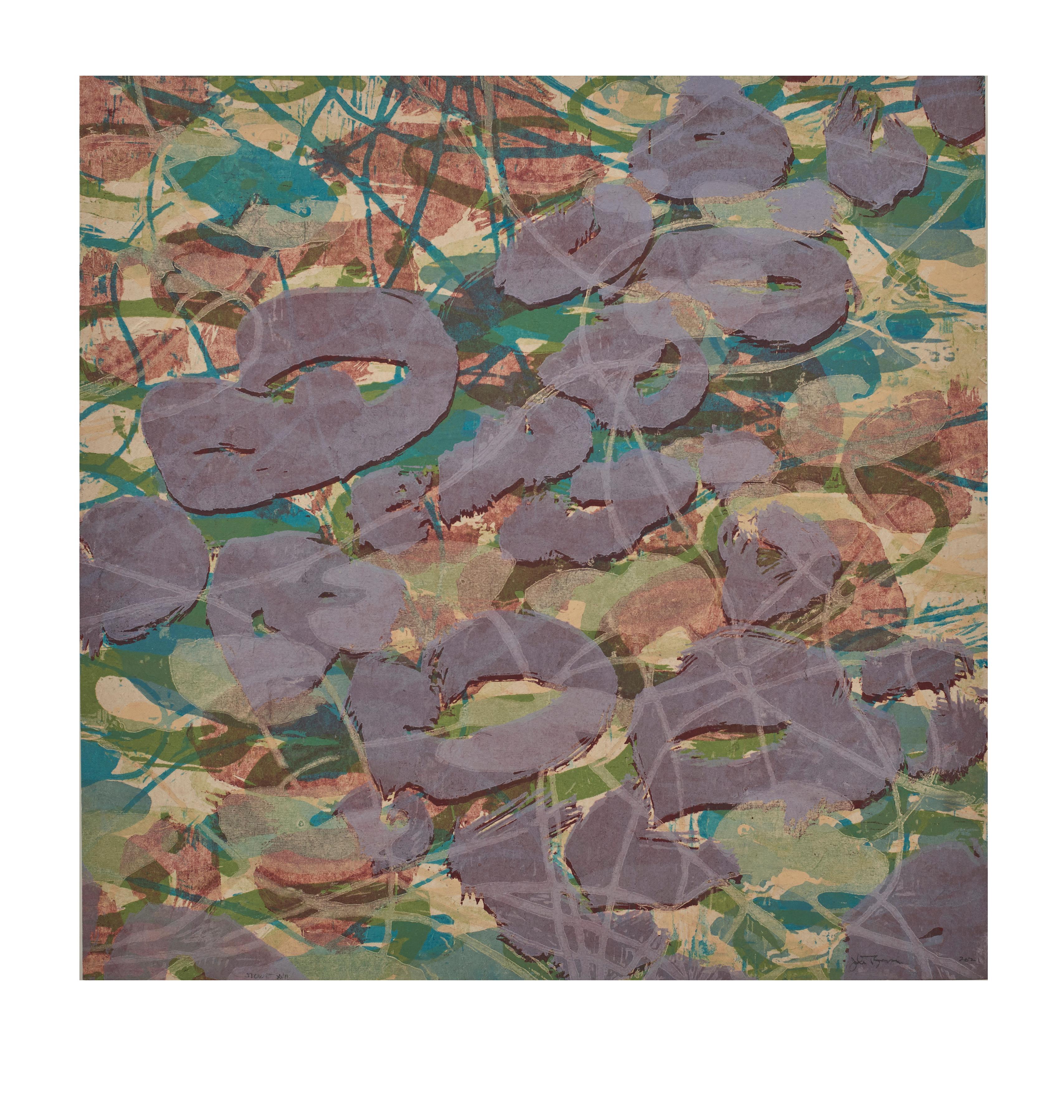 John Ross - Canyon Floor For Sale at 1stDibs | john ross collagraph ...