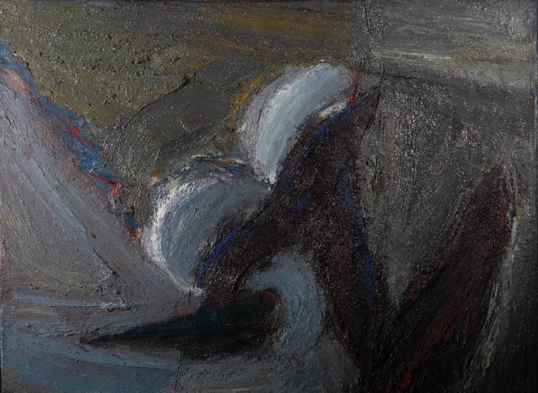 John Trigg - John Trigg - 1991 Oil, Swirling Greys For Sale at 1stDibs