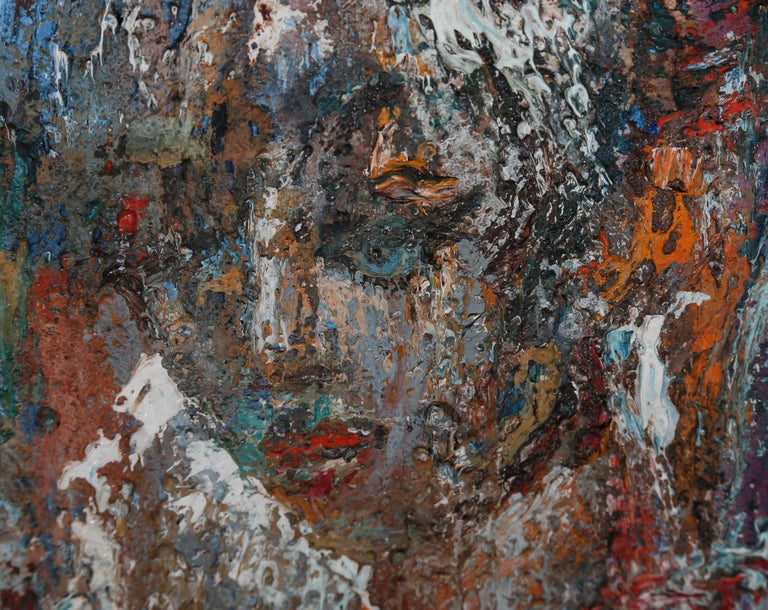 John Uht - John Uht (1924-2010) - Framed 20th Century Oil, At a Glance ...