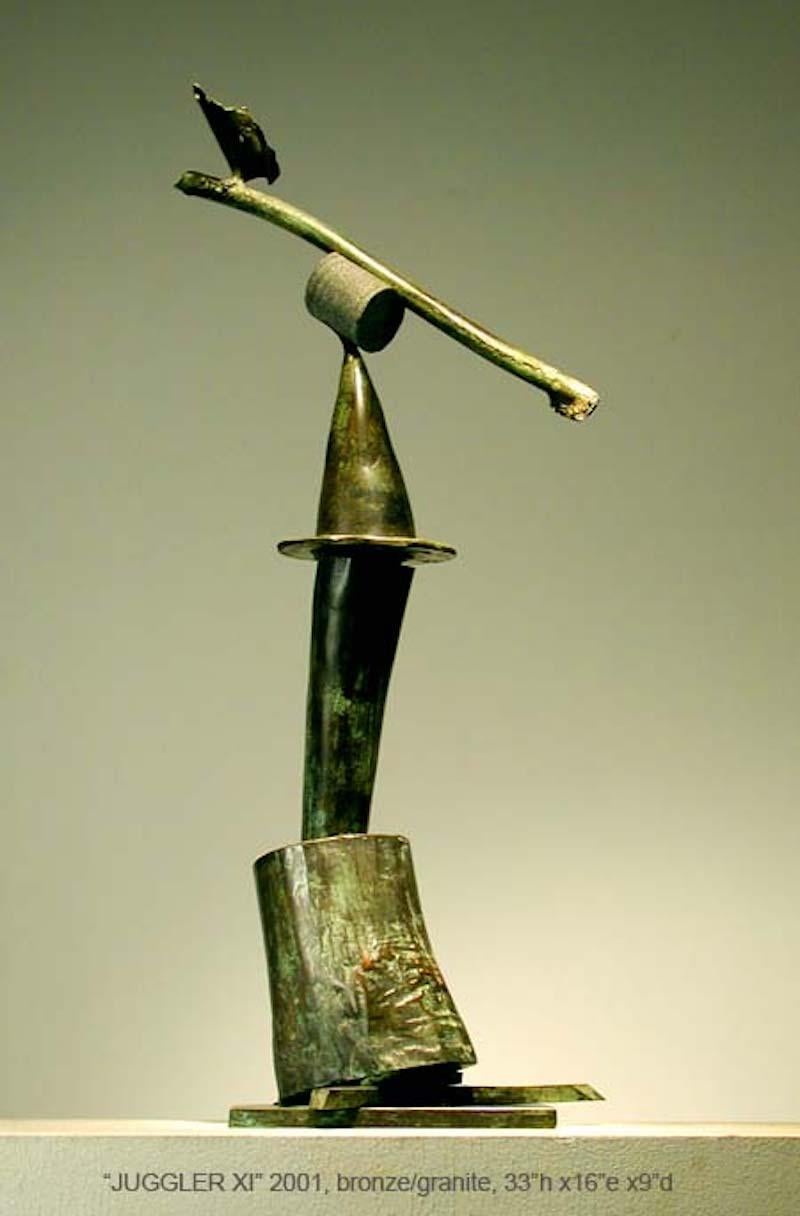 Bill Barrett - "Perfect Imbalance (model)", Abstract, Bronze Metal ...