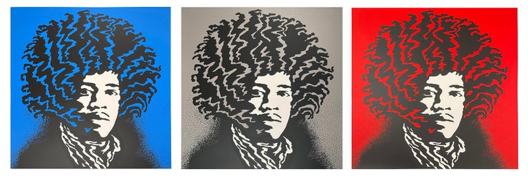 John Van Hamersveld - Jimi Hendrix (red) at 1stDibs