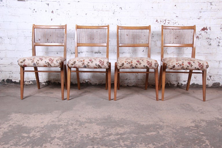 John Van Koert for Drexel Profile Mid-Century Modern Dining Chairs, Set ...