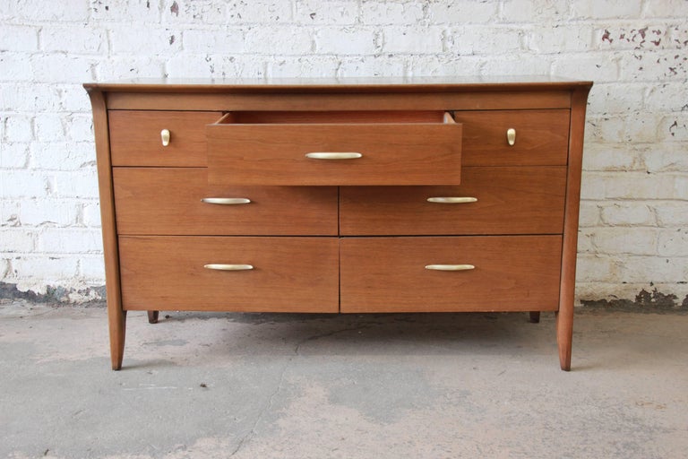 John Van Koert for Drexel Profile Mid-Century Modern Seven-Drawer ...