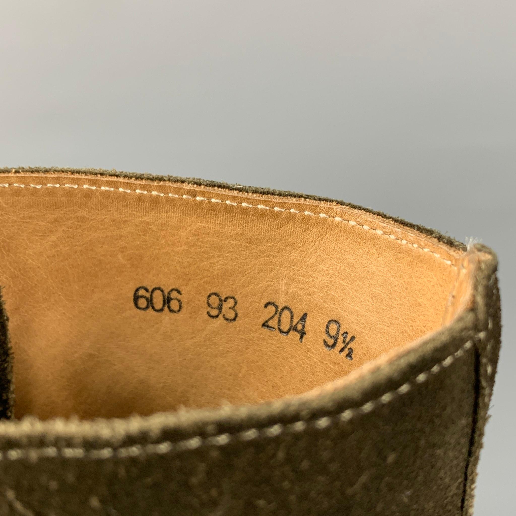 JOHN VARVATOS Size 9.5 Brown Suede Ankle Calf Convert Boots For Sale at ...