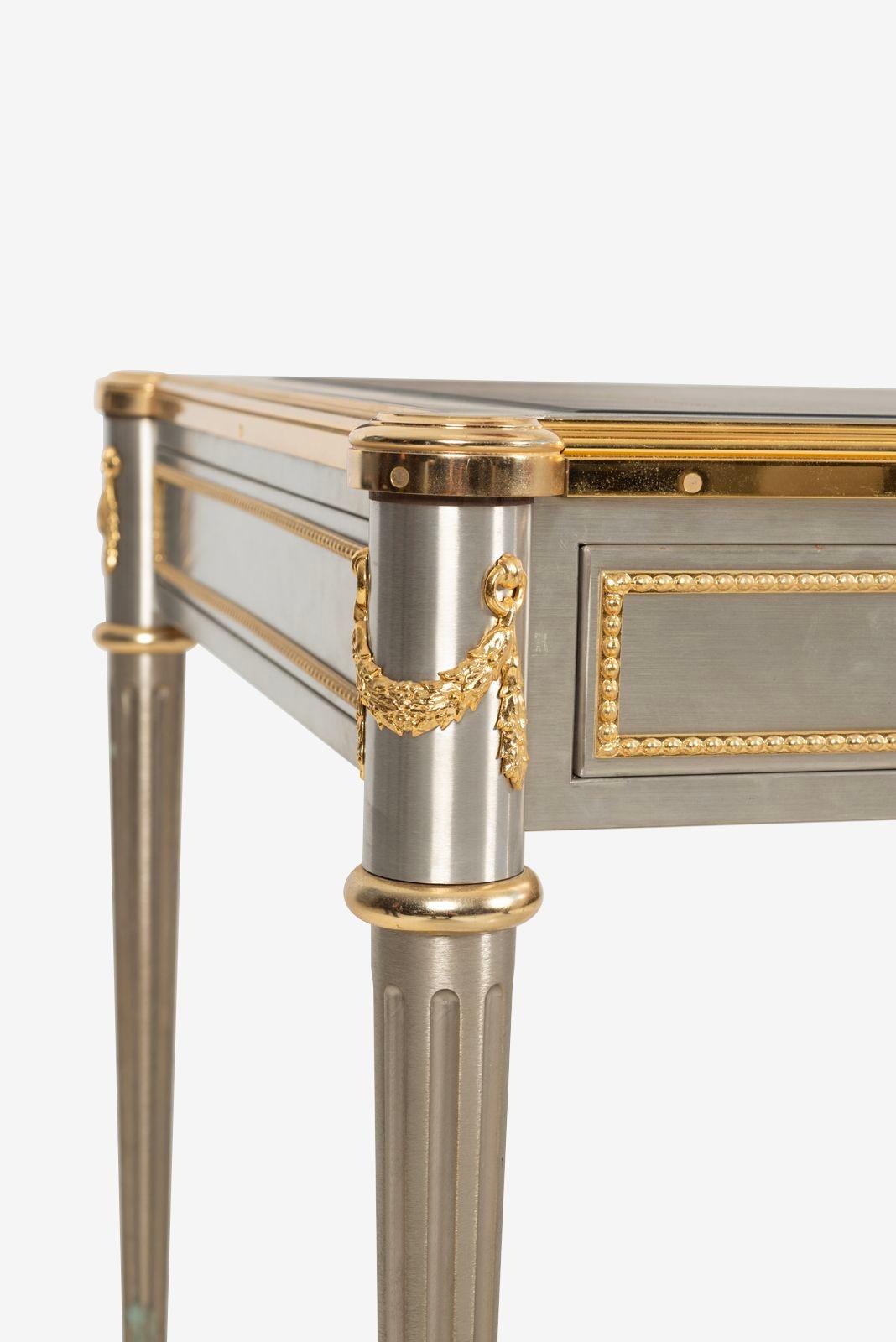 John Vesey Louis XVI Style Bureau Plat Desk For Sale at 1stDibs