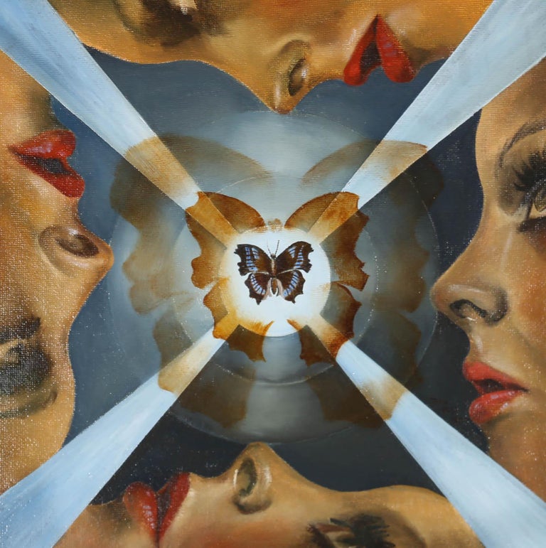 John Voss - John Voss - 20th Century Oil, Hypnosis For Sale at 1stDibs