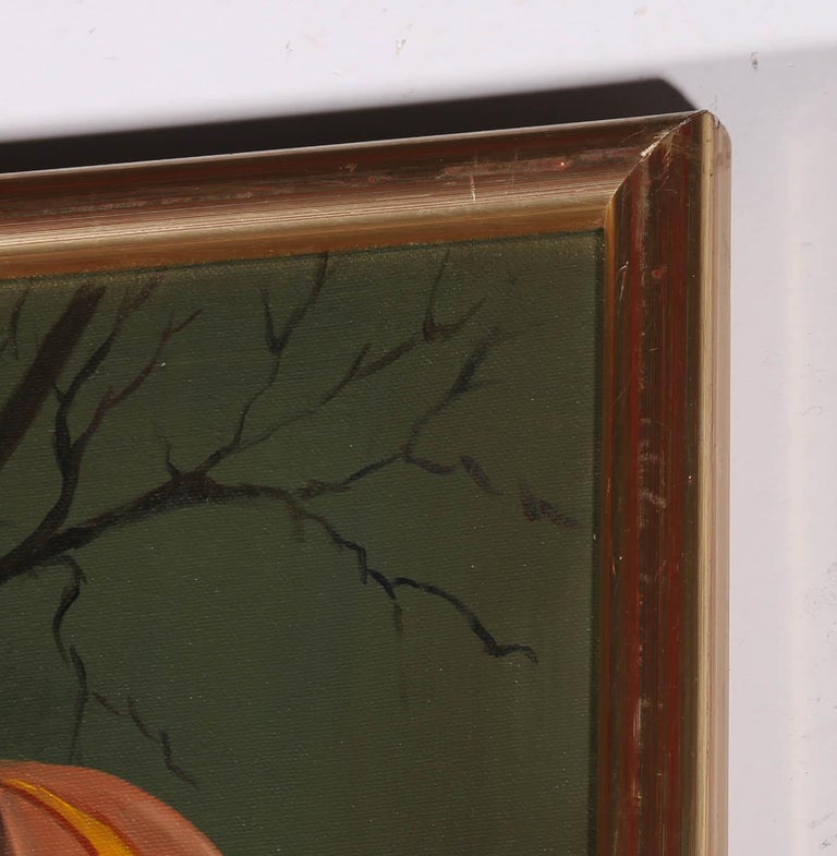 John Voss - John Voss - 20th Century Surrealist Oil, Homage to De ...