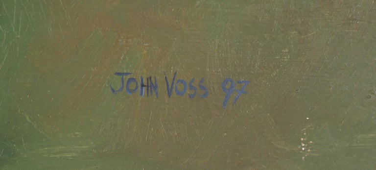 John Voss - John Voss - 1997 Oil, Buddha And Camellia For Sale at 1stDibs