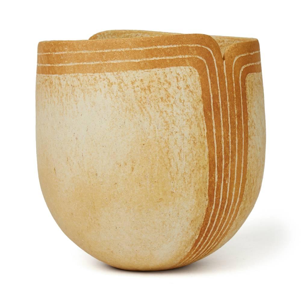 John Ward Studio Pottery Vase with Shaped Rim, 2012 at 1stDibs | john ...