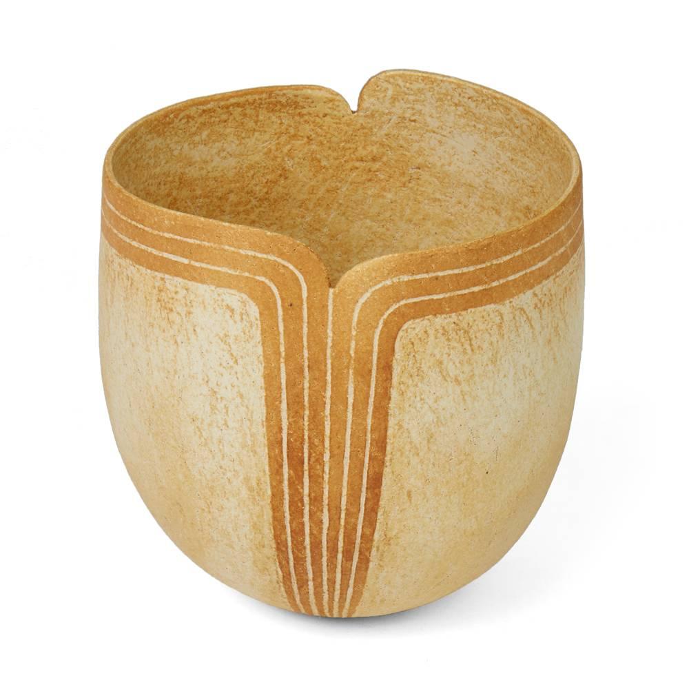John Ward Studio Pottery Vase with Shaped Rim, 2012 at 1stDibs | john ...