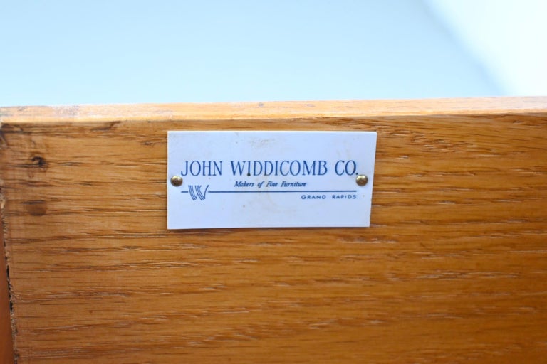 John Widdicomb French Provincial Cherry Nightstands, a Pair at 1stDibs