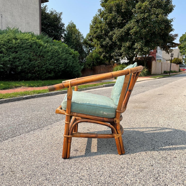 John Wisner Far Horizons Ficks Reed Club Chair For Sale at 1stDibs