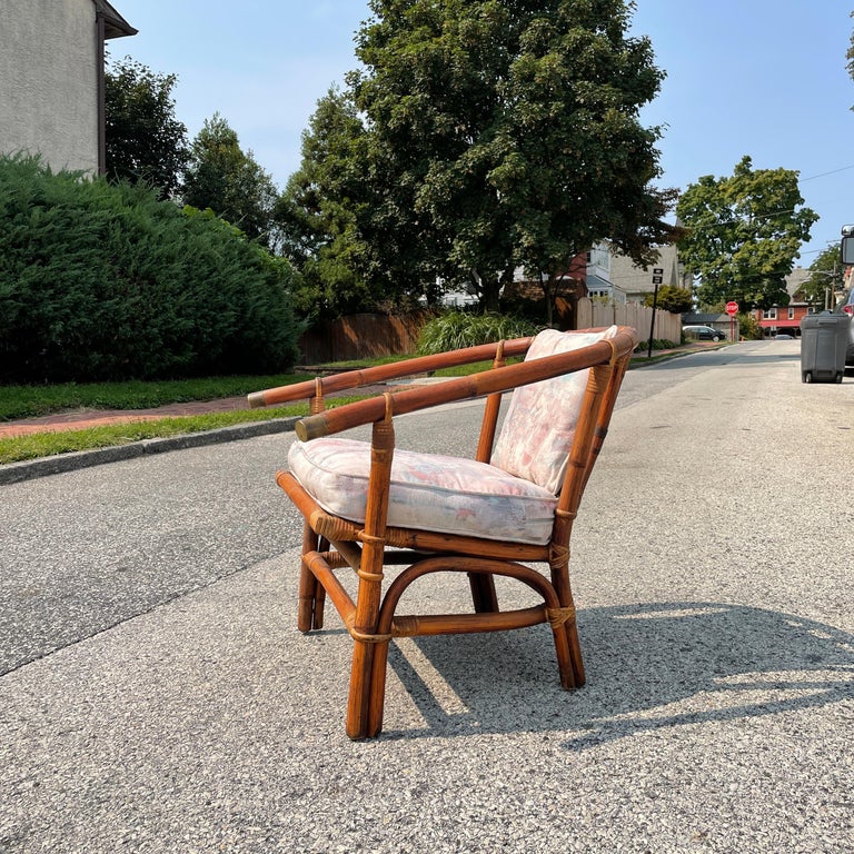 John Wisner Far Horizons Ficks Reed Club Chair For Sale at 1stDibs