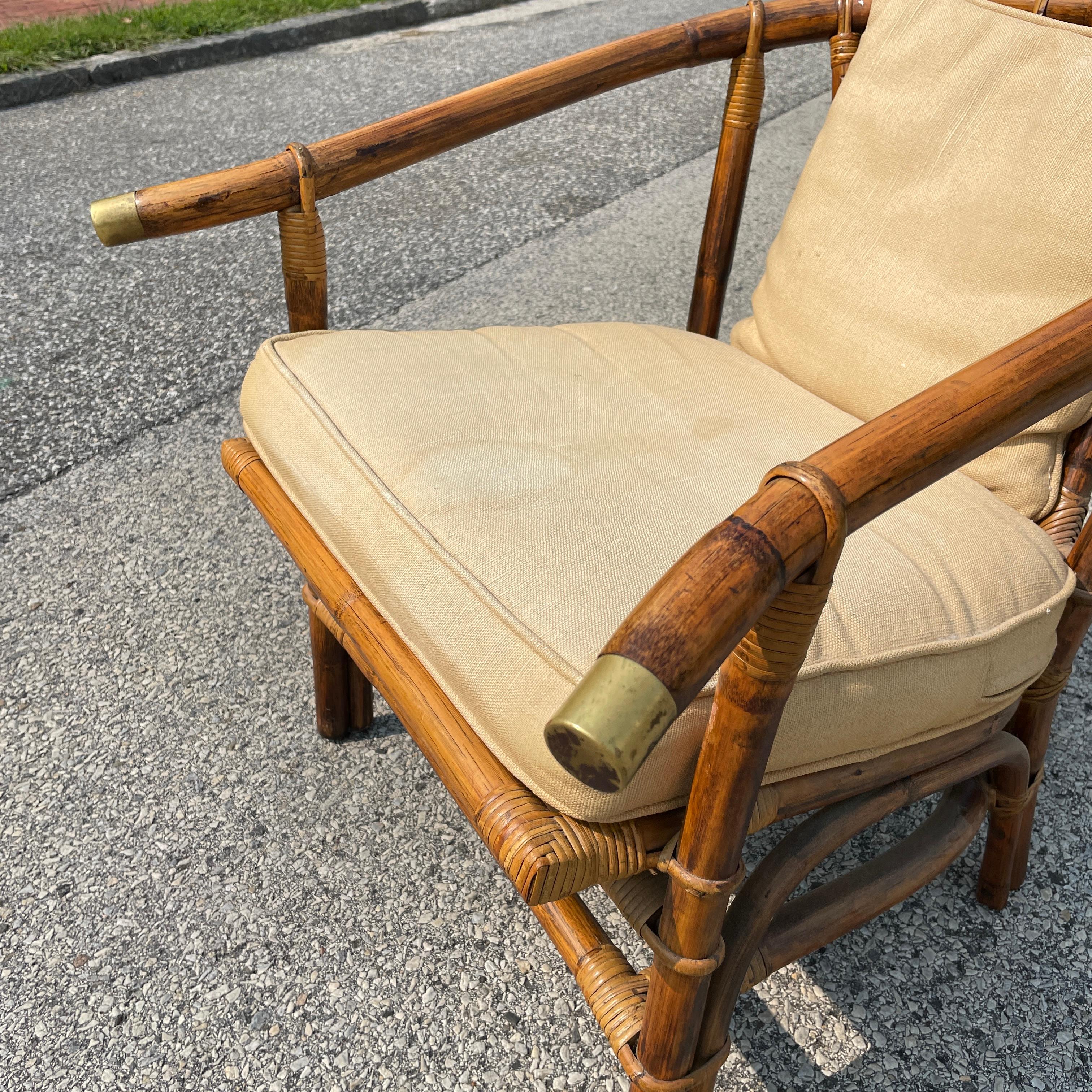 John Wisner Far Horizons Ficks Reed Club Chair For Sale at 1stDibs
