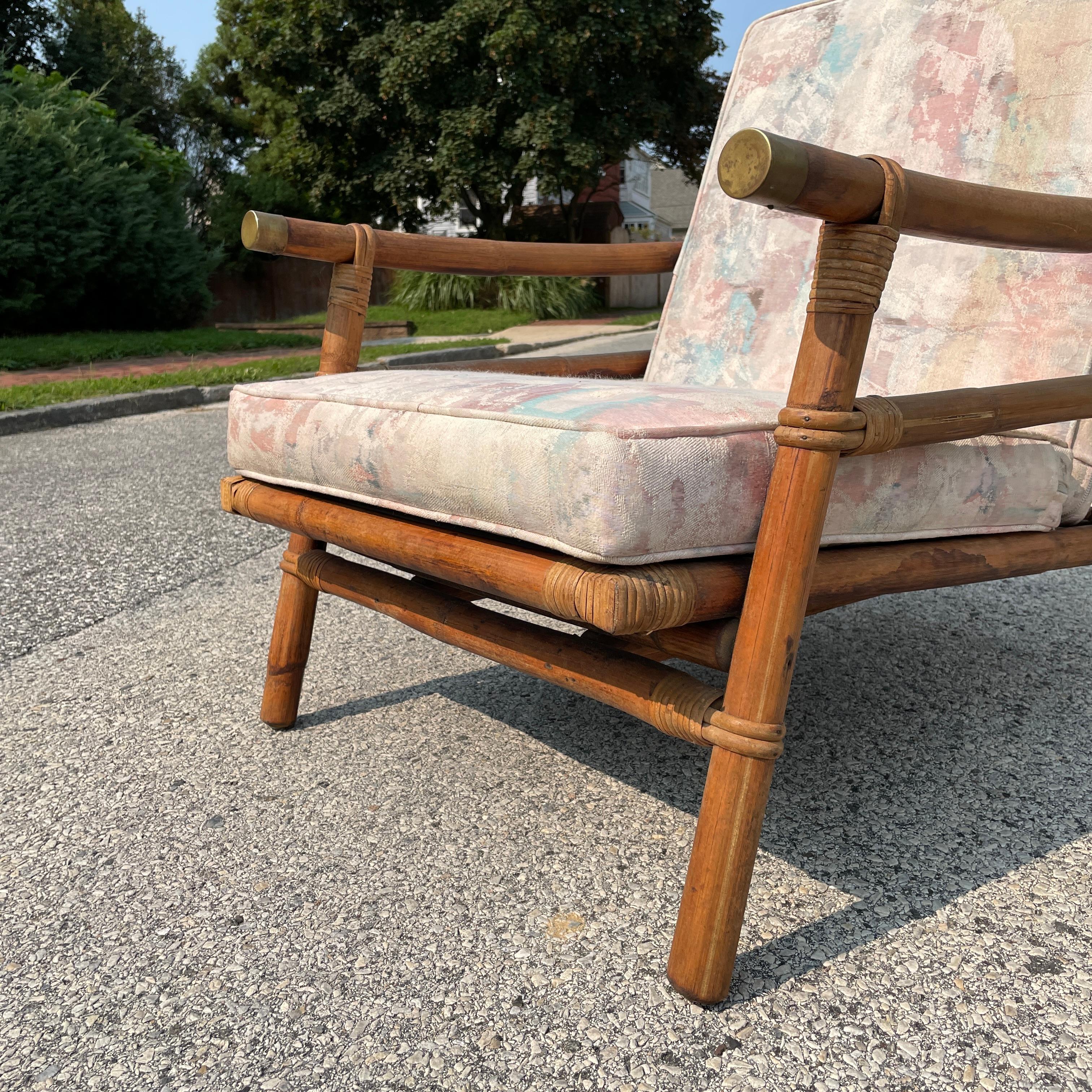 John Wisner Far Horizons Ficks Reed Lounge Chair For Sale at 1stDibs