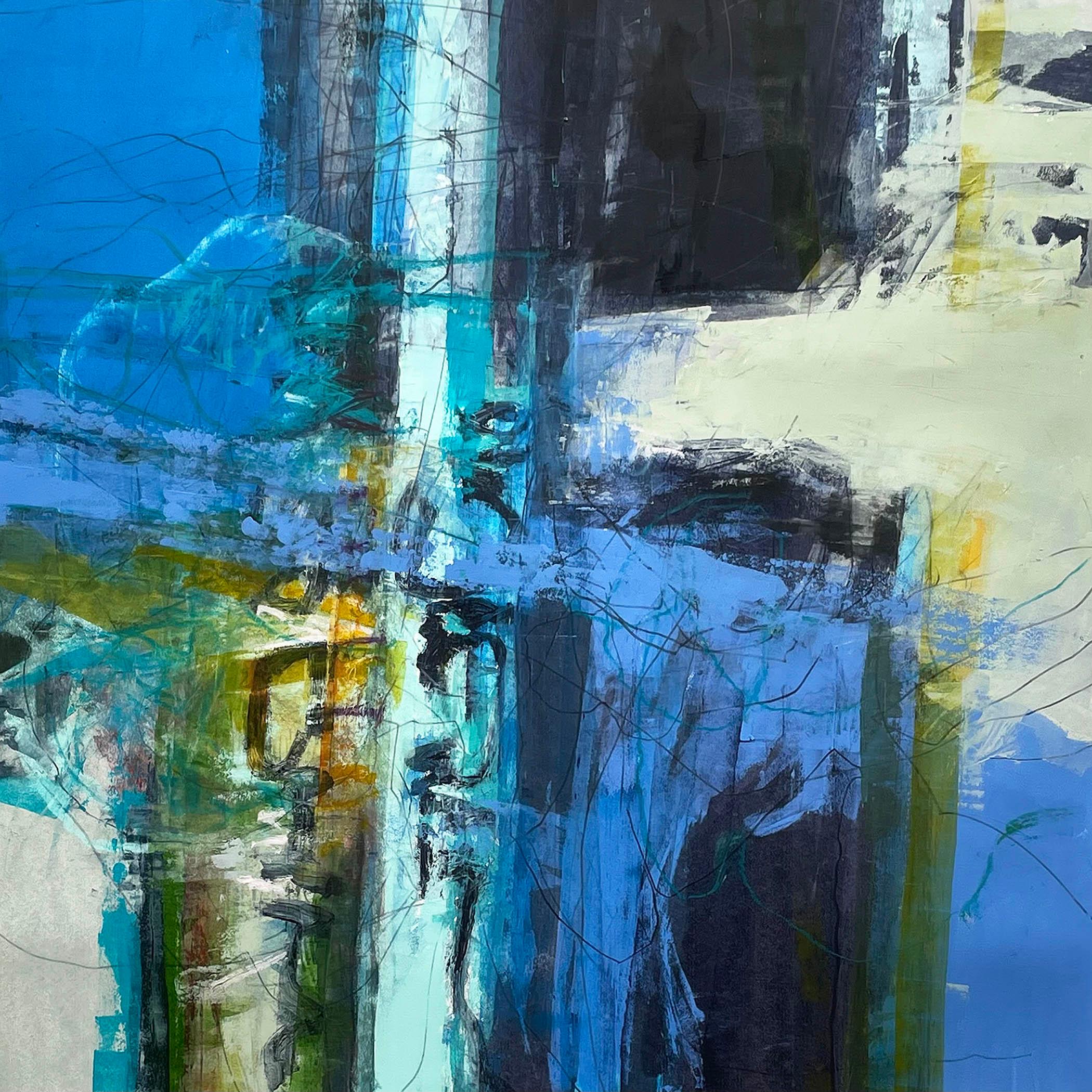 John Wood - New Season / mixed media oi painting on wood at 1stDibs ...