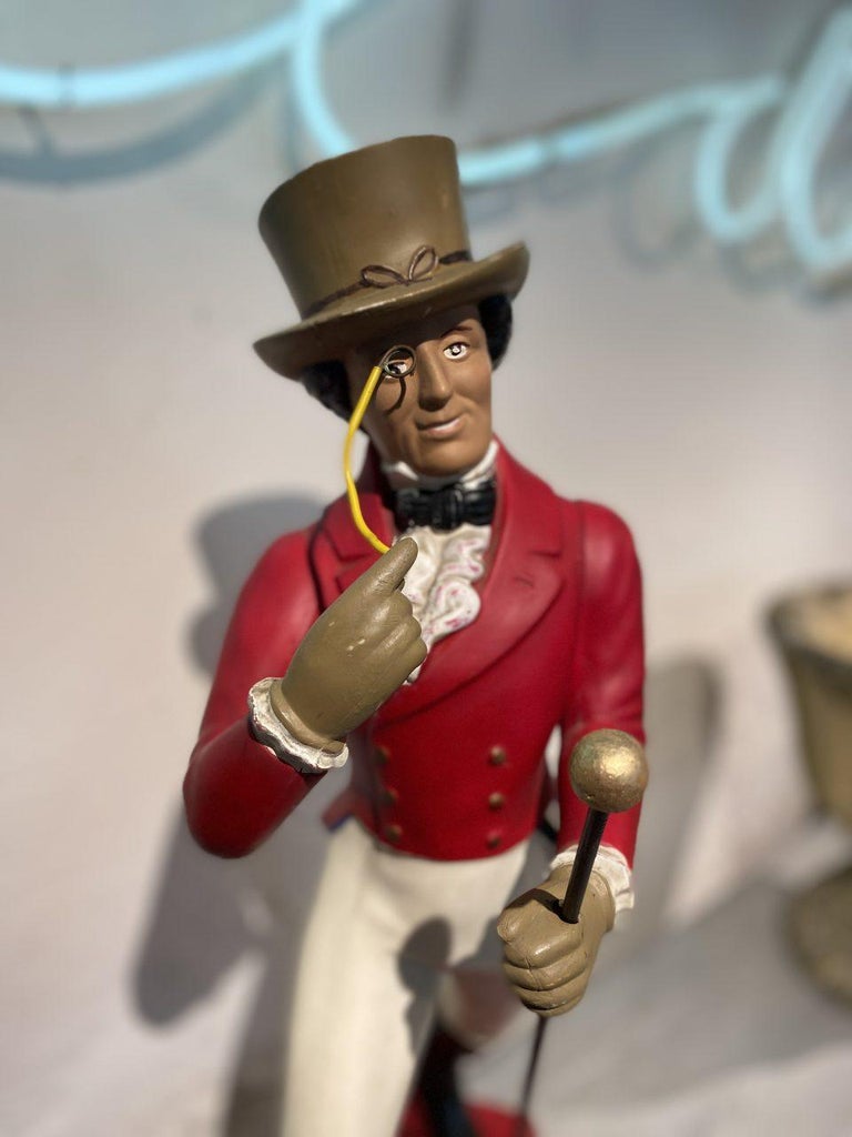 Johnnie Walker Striding Man, King Size - circa 1950 For Sale at 1stDibs