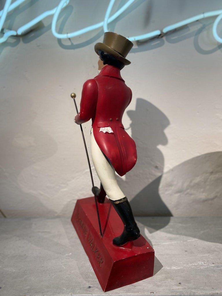 Johnnie Walker Striding Man, King Size - circa 1950 For Sale at 1stDibs