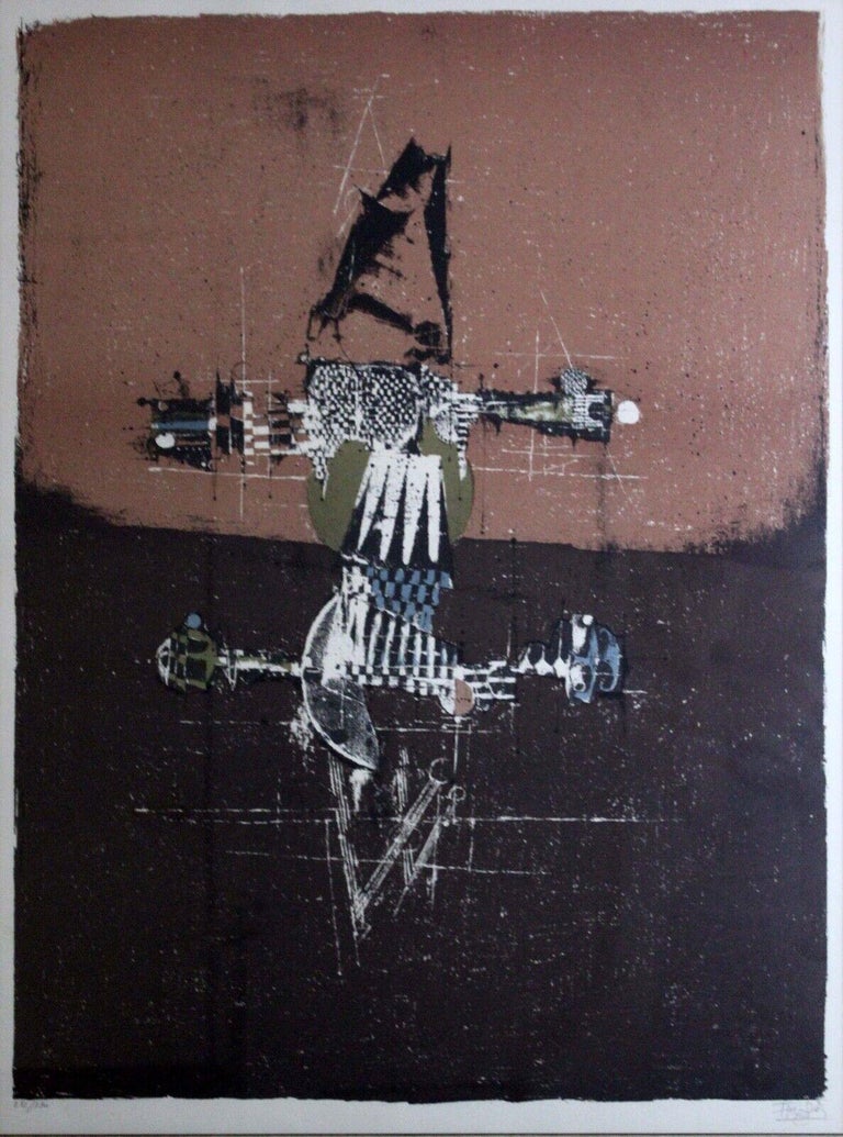 Johnny Friedlaender Haarlem 251/350 Signed Original Lithograph 1976 ...