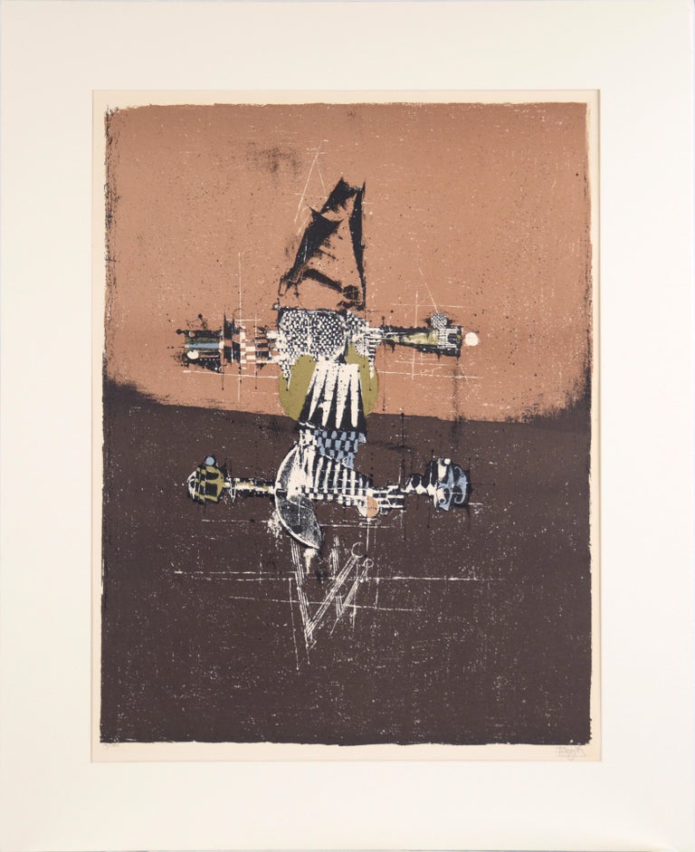 Johnny Friedlaender - "Haarlem" Aquatint Etching on Paper For Sale at ...