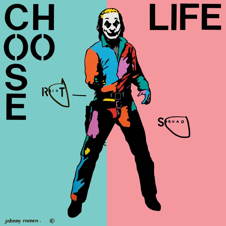 Johnny Romeo - "Riot Squad"- Giclee Print- street art, joker, batman ...