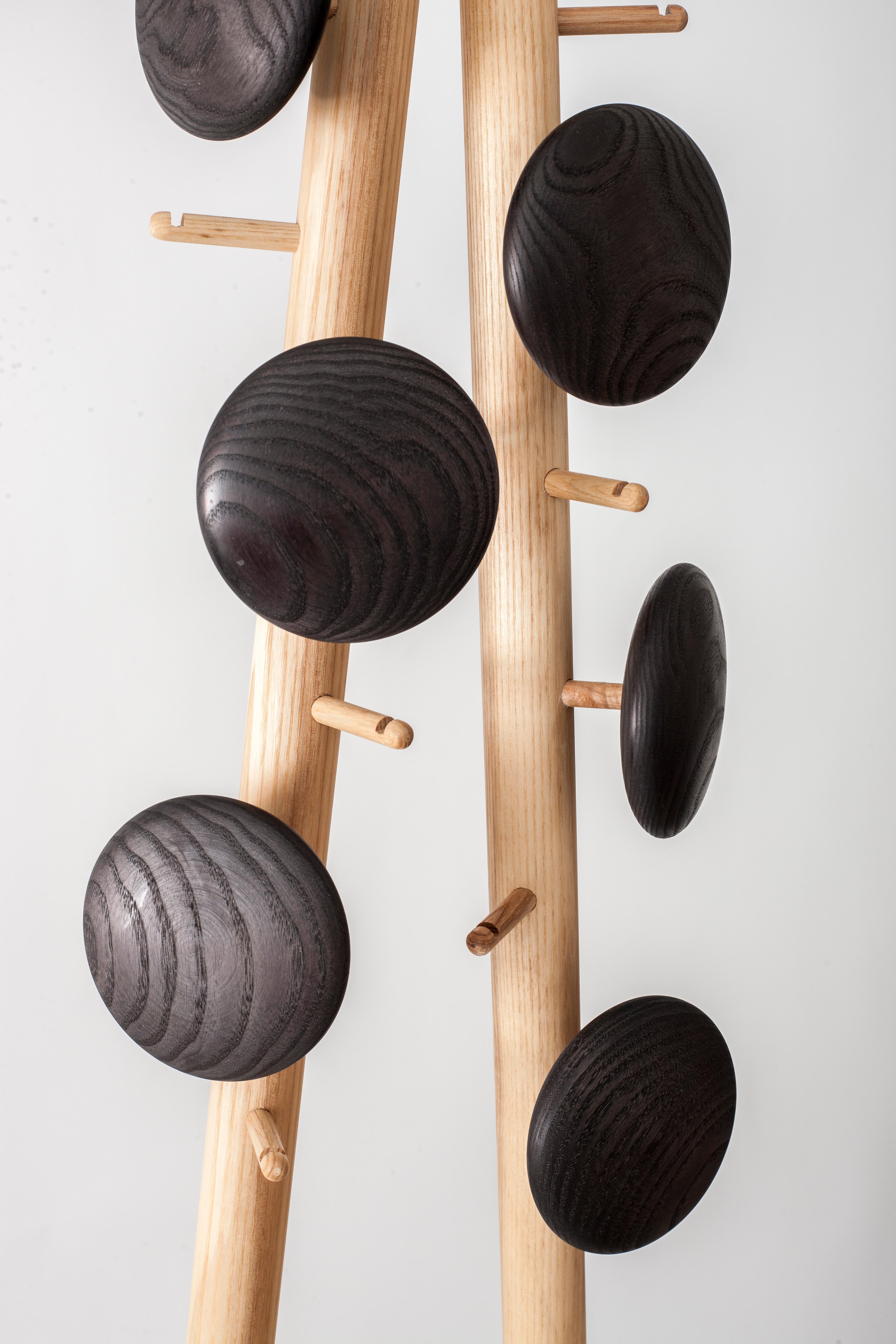 Johnny Stecchino Coat rack Black by Adentro For Sale at 1stDibs