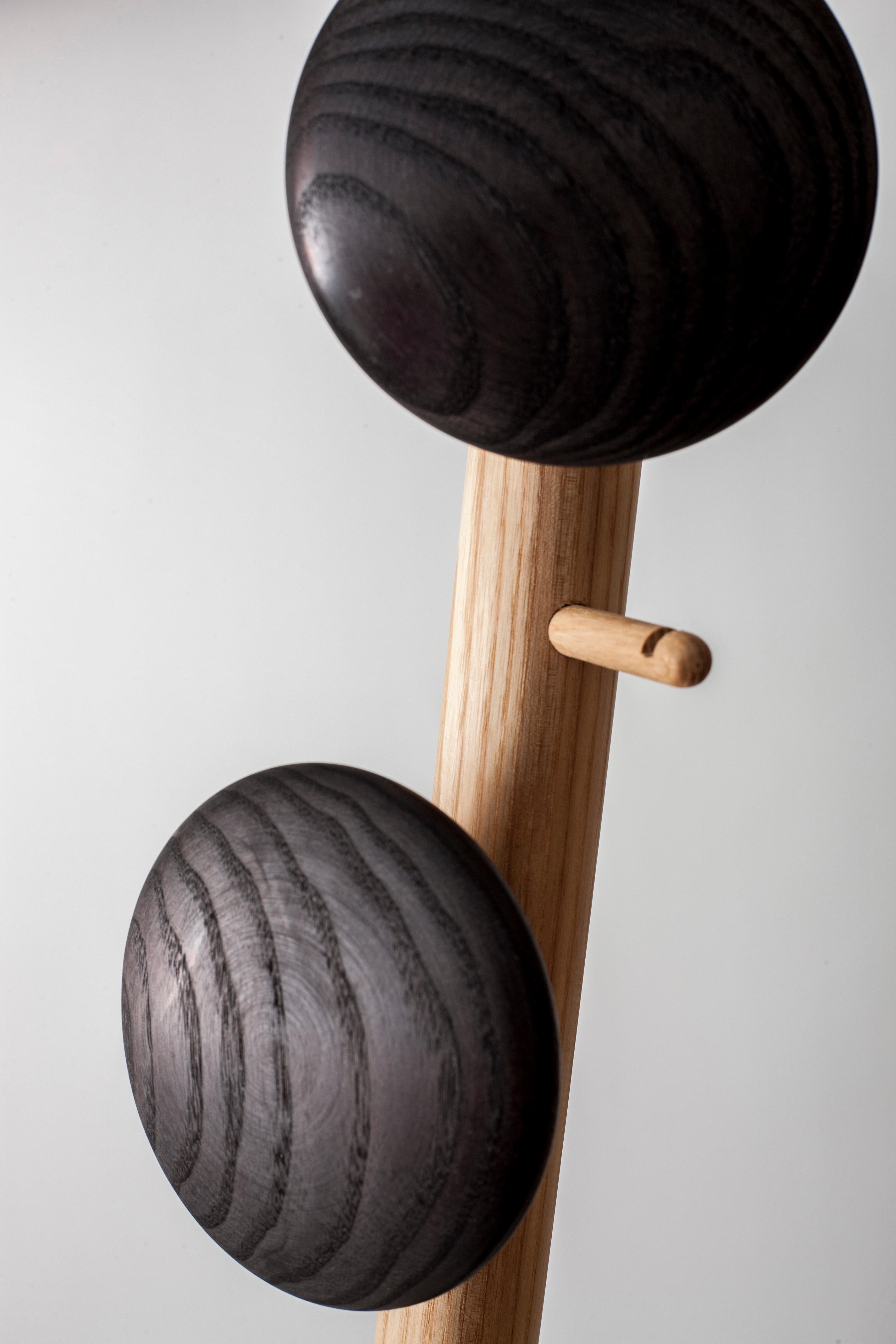 Johnny Stecchino Coat rack Black by Adentro For Sale at 1stDibs