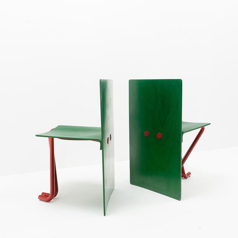 Joke Chairs by Walter Gerth for Strässle, 1980s Switzerland For Sale at ...