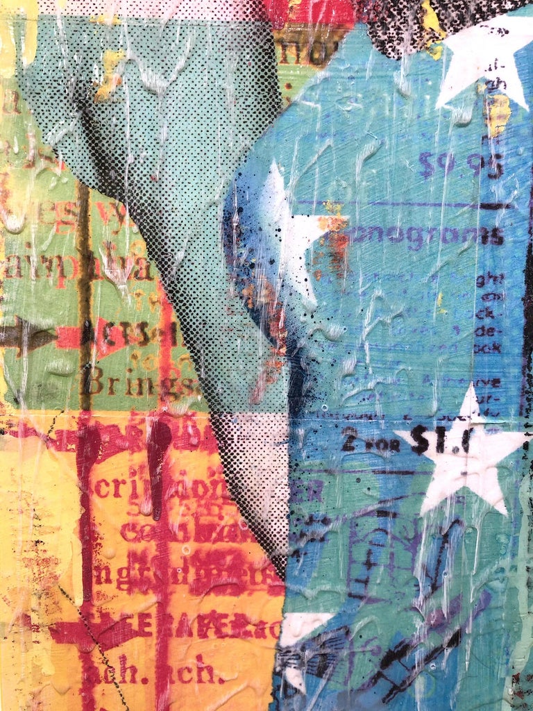 Jon Davenport - "Picture Perfect" Mixed Media Figurative Collage ...