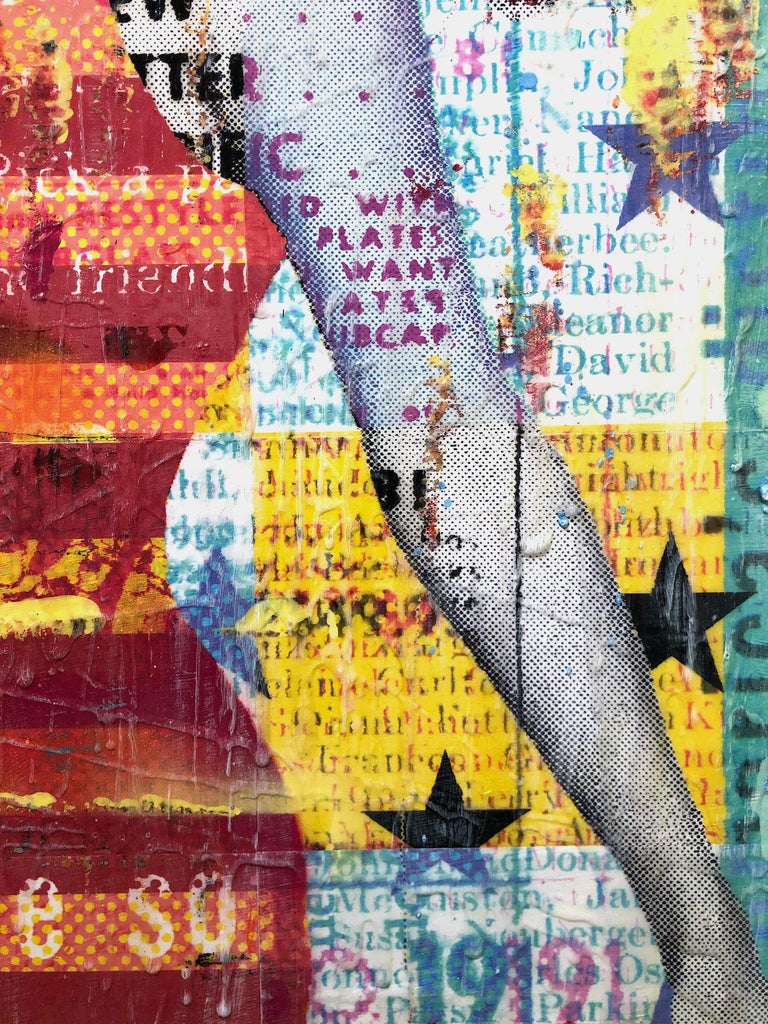 Jon Davenport - "Picture Perfect" Mixed Media Figurative Collage ...