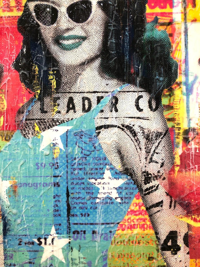 Jon Davenport - "Picture Perfect" Mixed Media Figurative Collage ...