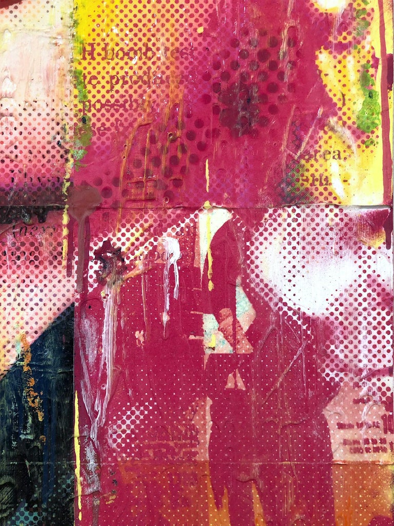 Jon Davenport - "You'll Never Know" Mixed Media Figurative Collage ...