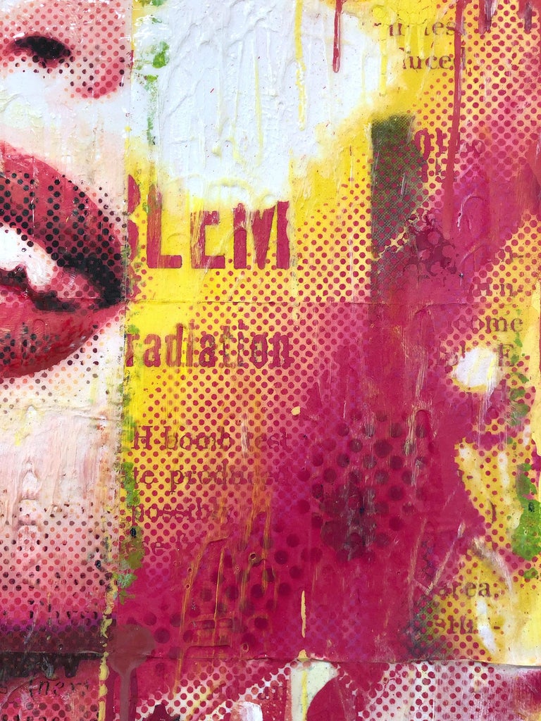 Jon Davenport - "You'll Never Know" Mixed Media Figurative Collage ...