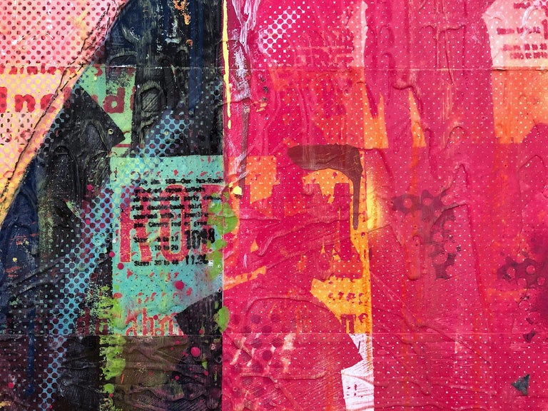 Jon Davenport - "You'll Never Know" Mixed Media Figurative Collage ...