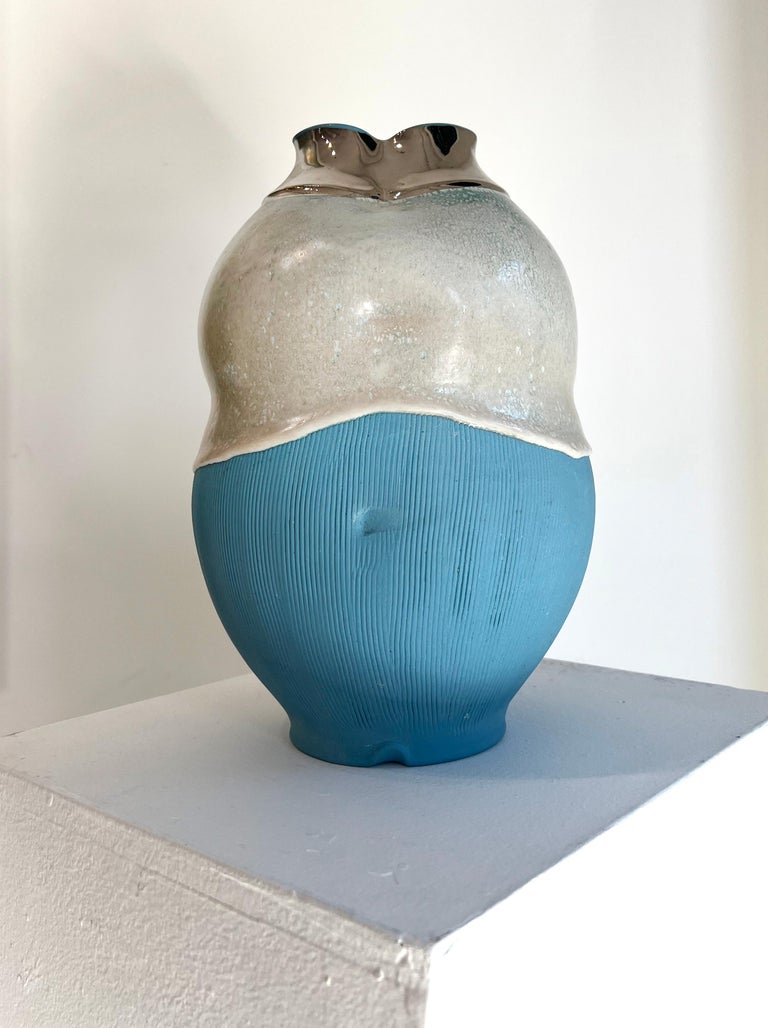 Jon Puzzuoli - "Queen Beatrice," Abstract Porcelain Vase For Sale at ...