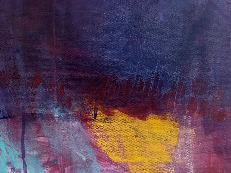 Jon Rowland - Gleaming in Purple and Gold by Jon Rowland, Original ...