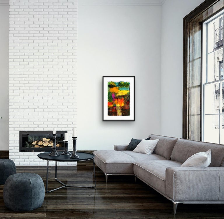 Jon Rowland - Summer Shadows by Jon Rowland, Abstract, Expressionist, Original painting For Sale ...